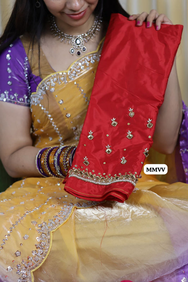 Aari blouse unstitched Ⓜ️😍 – Rishi Boutique