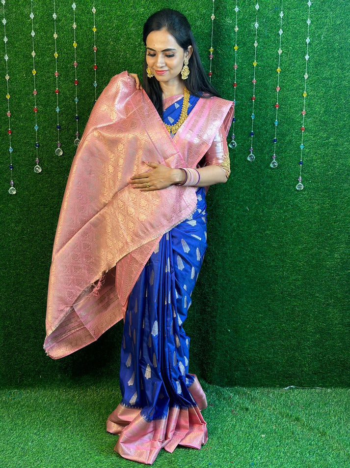 Warm pattu sarees with retta Petta border – Rishi Boutique
