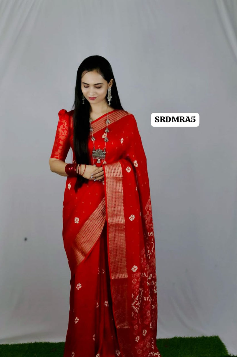 Premium viscose chiffon saree – Rishi Boutique