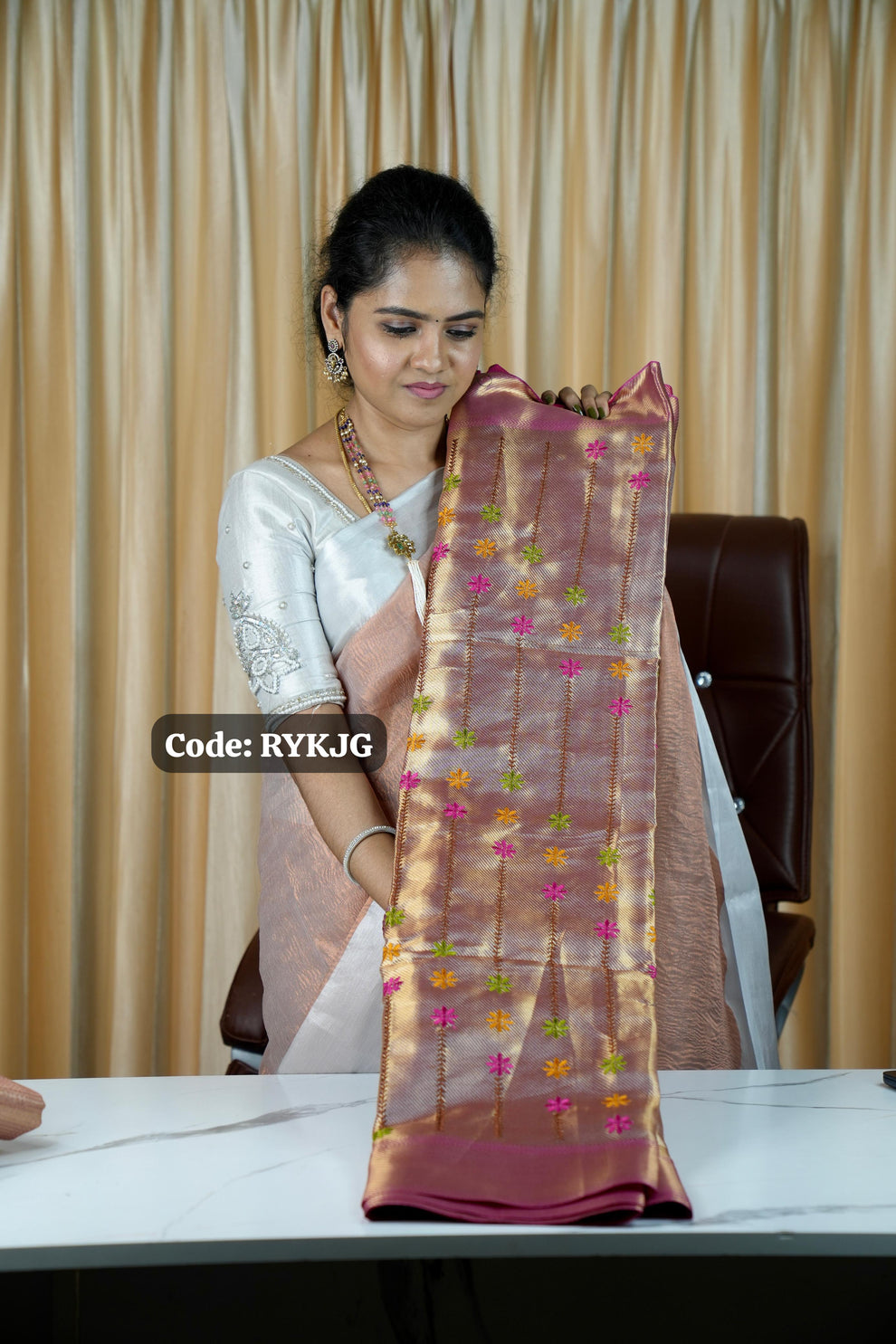 Jothika inspired embroidery prebook 🥳 – Rishi Boutique