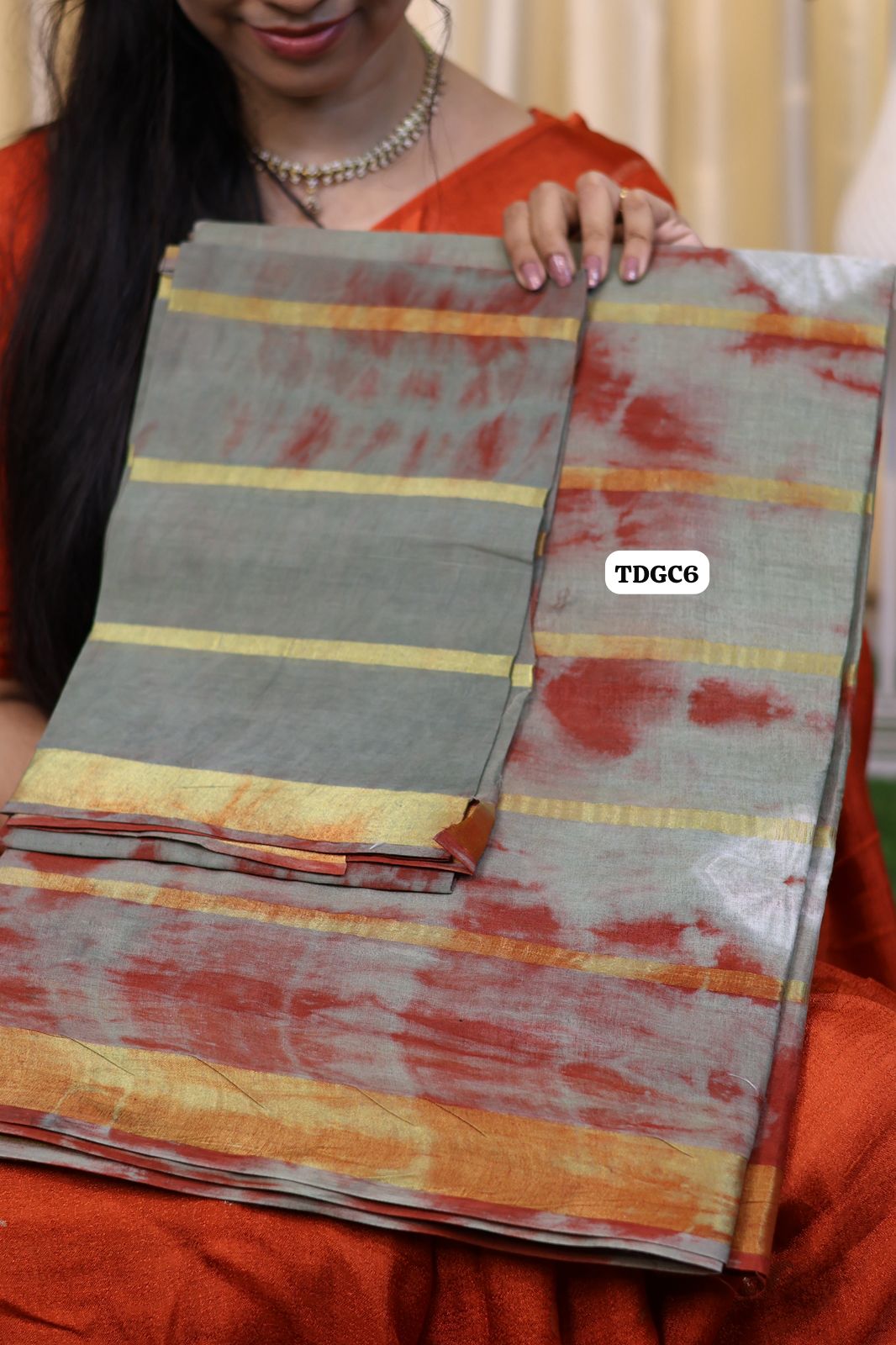 Kanchi cotton saree with bandhini design😍Ⓜ️😎 – Rishi Boutique