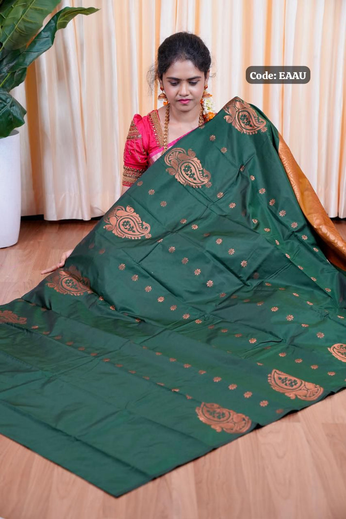 Borderless semi silk sarees🥳 – Rishi Boutique